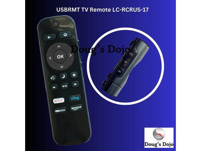 Click here for TV Remote LC-RCRUS-17 For Hisense TV Netflix 40h4d... prices