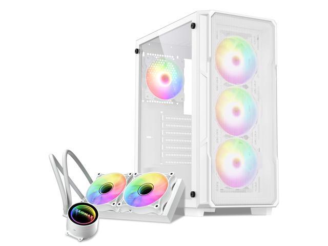 Click here for Raidmax V212 ATX Gaming PC Case  White  Mesh Front... prices