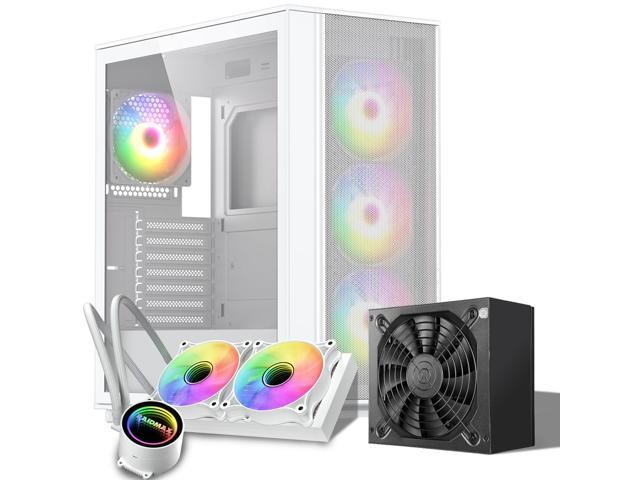 Click here for Raidmax X606 White Color Combo ATX Gaming Chassis... prices