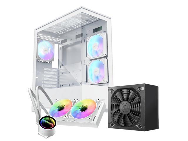 Click here for RAIDMAX I801 ATX Gaming PC Case White Color Bundle... prices