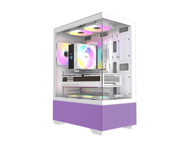 Click here for RAIDMAX i802 VIBE Purple Compact ATX Gaming PC Cas... prices