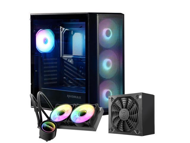 Click here for RAIDMAX X606 ATX Mid Tower Gaming PC Case Bundle w... prices