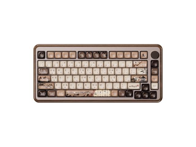 Click here for Akko MU02 Mechanical Keyboard with Walnut Wooden C... prices