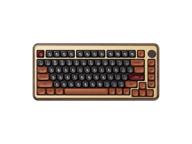 Click here for Akko MU02 Mechanical Keyboard with Walnut Wooden C... prices