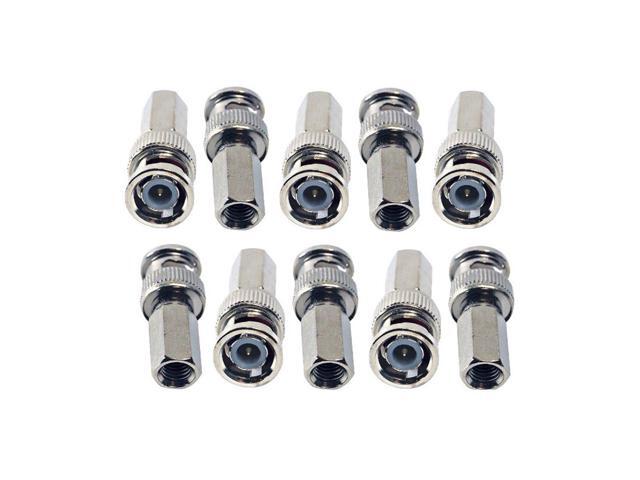 Click here for Evertech 10 Pcs BNC Male Twist-On RG59 Connector A... prices
