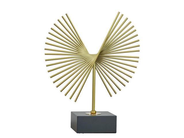 Click here for Anyhouz 27cm Luxury Gold Metal Tabletop Home Decor prices