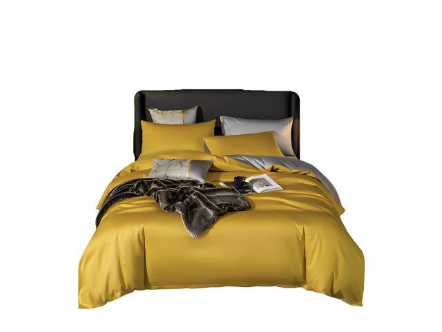 Click here for Anyhouz Duvet Comforter Set Twin Yellow/ Light Gre... prices