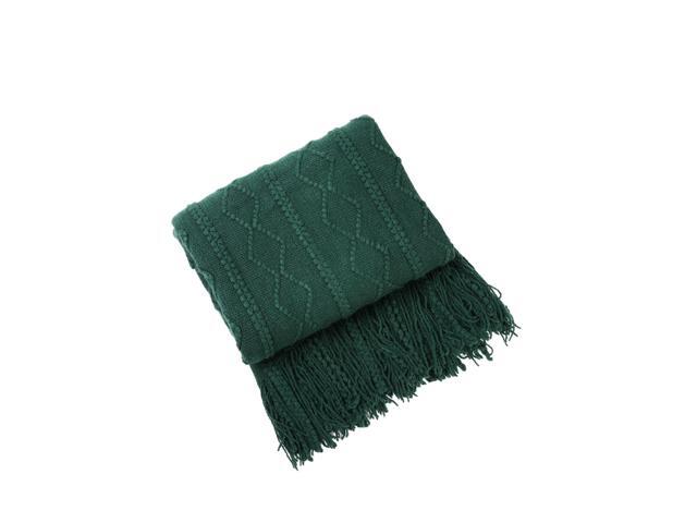 Click here for Anycozy Green Faux Cashmere Throw Blanket Diamond... prices