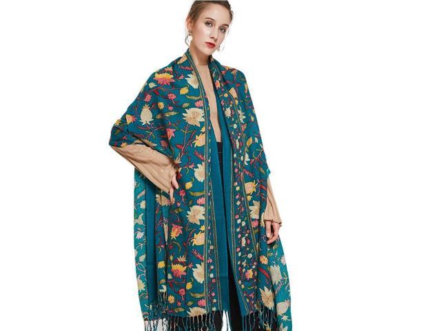 Click here for Anyyou 100 Pure Merino Wool Green Flower Design St... prices