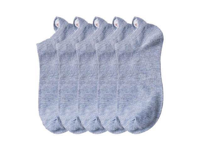 Click here for Anysox 5 Pairs One Size 4-5 Blue Fashion Funny Uni... prices