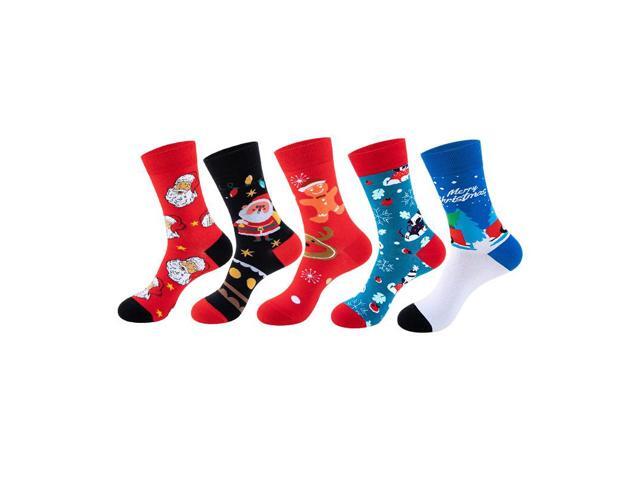 Click here for Anysox 5 Pairs One Size 5-11 Mixed Color Set Chris... prices