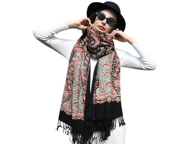 Click here for Anyyou 100 Pure Merino Wool Pink Large Scarf Neck... prices