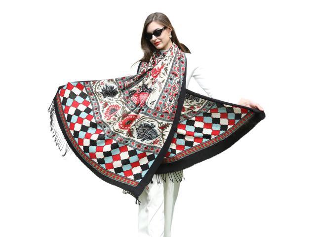 Click here for Anyyou 100 Pure Merino Wool Mixcolor Large Scarf N... prices