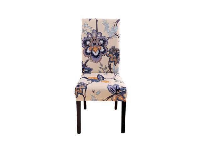 Click here for Anyhouz Chair Cover Beige Floral Print Elastic Sli... prices