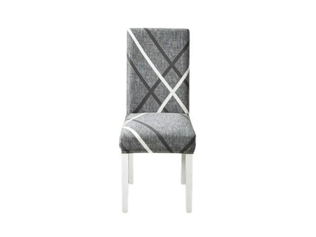 Click here for Anyhouz Chair Cover Gray Cross Hatch Design Elasti... prices