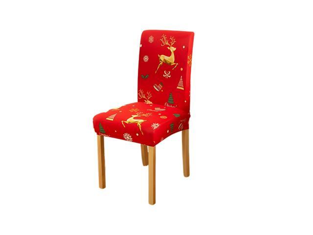 Click here for Anyhouz Chair Cover Red Mix Christmas Print Elasti... prices