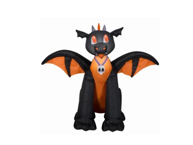 Click here for Halloween Inflatable Winged Dragon  Black & Orange... prices