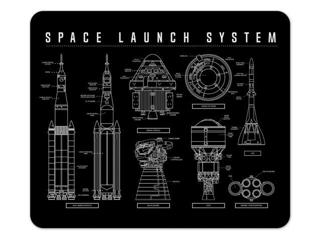 Click here for NASA Space Launch System Mouse Pad 1/4 Thick prices