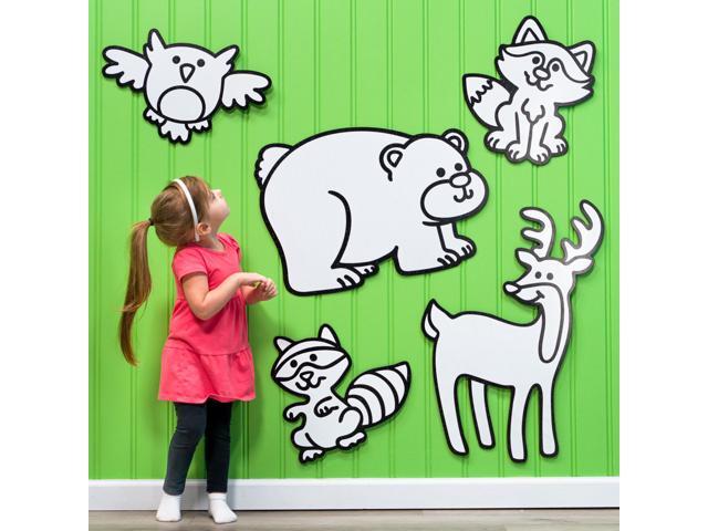 Click here for Baby Woodland Animals Forest Large 5 pc Set Color... prices