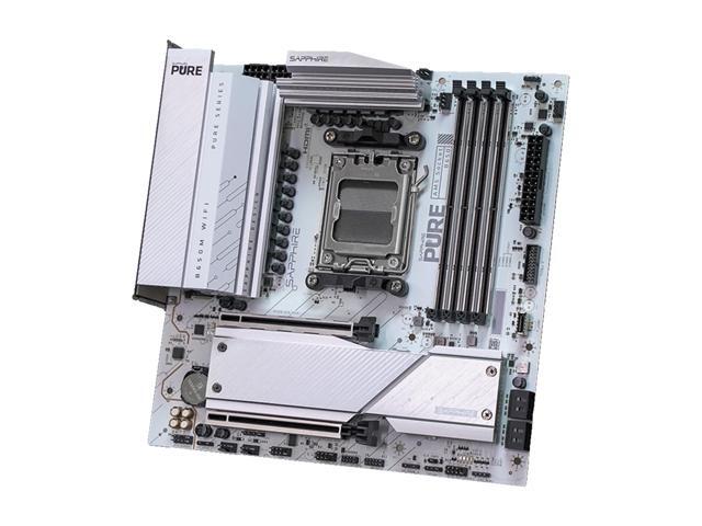 Click here for SAPPHIRE Tech PURE B650M WIFI AM5 Motherboard Desk... prices