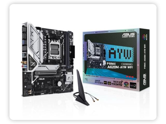 Click here for ASUS A620M-AYW WIFI motherboard  AMD A620 (Ryzen A... prices