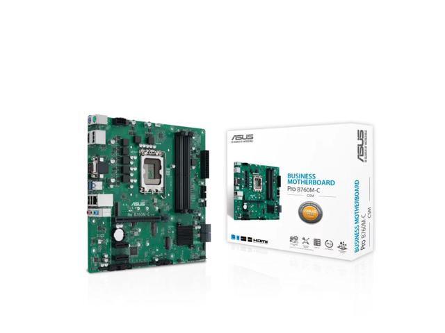 Click here for ASUS PRO B760M-C CSM Business Motherboard Socket I... prices