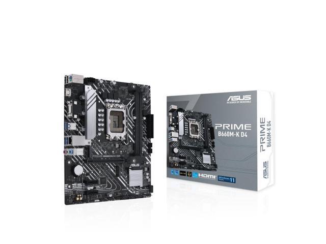 Click here for ASUS PRIME B660M-K D4 Intel B660 (LGA 1700) mATX m... prices