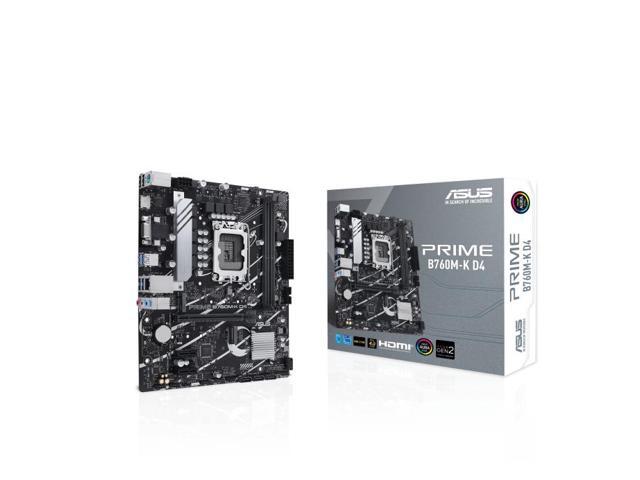 Click here for ASUS PRIME B760M-K D4 Intel B760 (LGA 1700) mATX m... prices