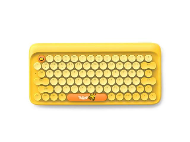 Click here for LOFREE Yellow Duck Dot Mechanical Keyboard Hand Pi... prices