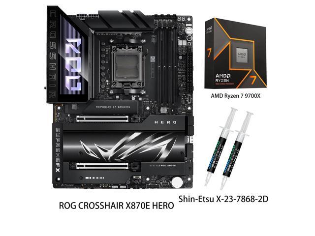 Click here for ASUS ROG CROSSHAIR X870E HERO Motherboard & AMD Ry... prices