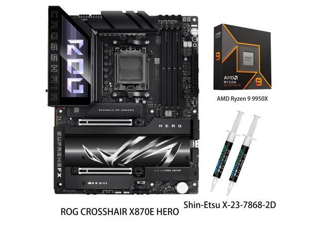 Click here for ASUS ROG CROSSHAIR X870E HERO Motherboard & AMD Ry... prices