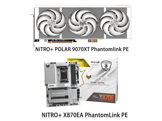 Click here for SAPPHIRE NiTRO+ POLAR 9070XT Phantomlink PE Graphi... prices