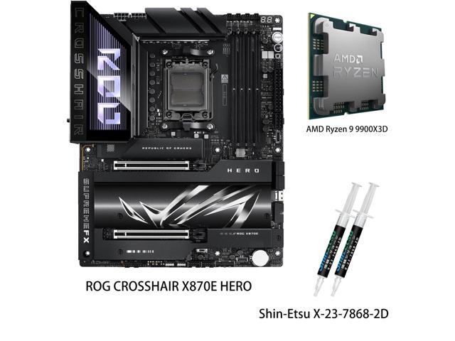 Click here for ASUS ROG CROSSHAIR X870E HERO Motherboard & AMD Ry... prices