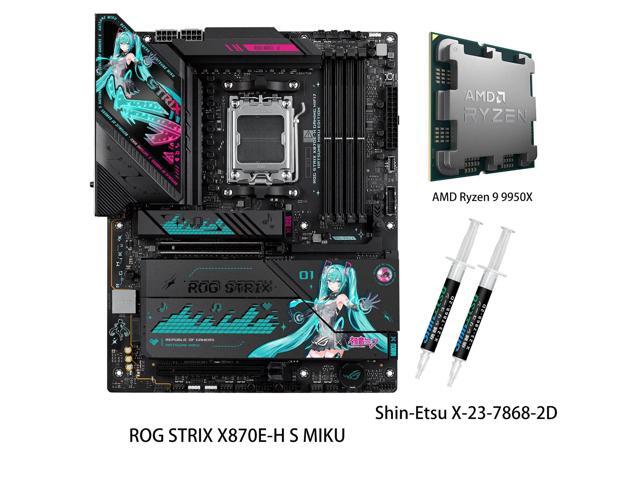 Click here for ASUS ROG STRIX X870E-H S MIKU motherboard & AMD Ry... prices