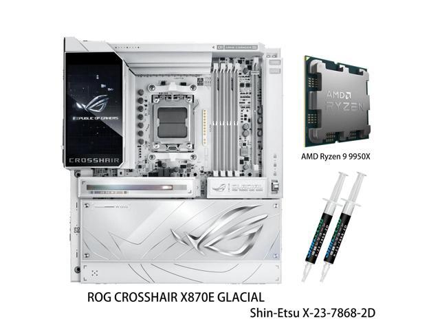 Click here for ASUS ROG Crosshair X870E Glacial Motherboard & AMD... prices