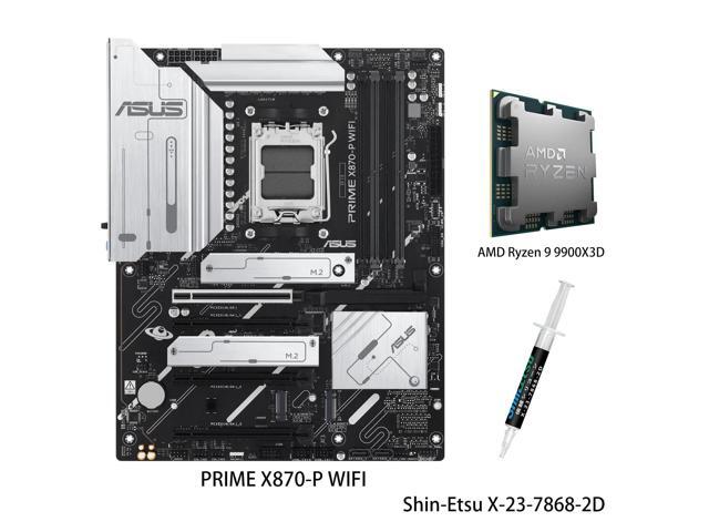 Click here for ASUS PRIME X870-P WIFI Motherboard & AMD Ryzen 9 9... prices