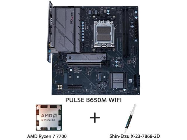 Click here for Sapphire PULSE B650M WIFI AM5 ATX Motherboard + AM... prices