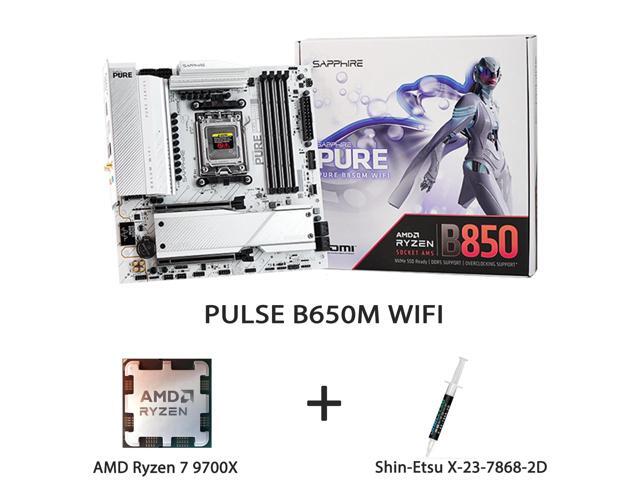 Click here for Sapphire PURE B850M WIFI AM5 mATX Motherboard + AM... prices