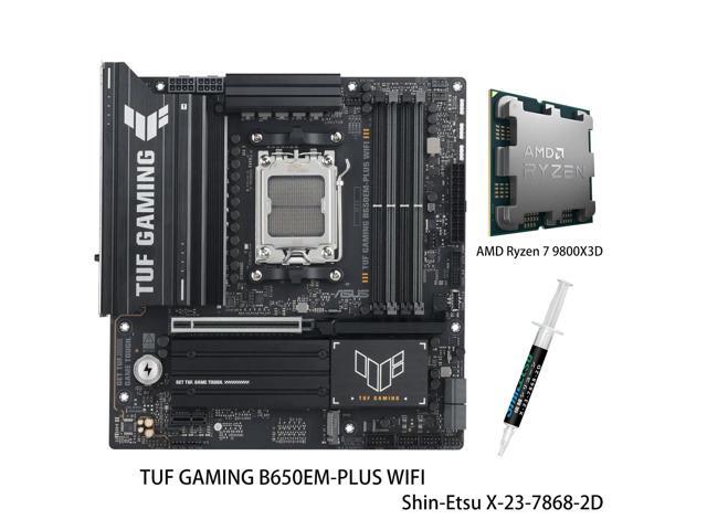 Click here for ASUS TUF GAMING B650EM-PLUS WIFI Motherboard & AMD... prices