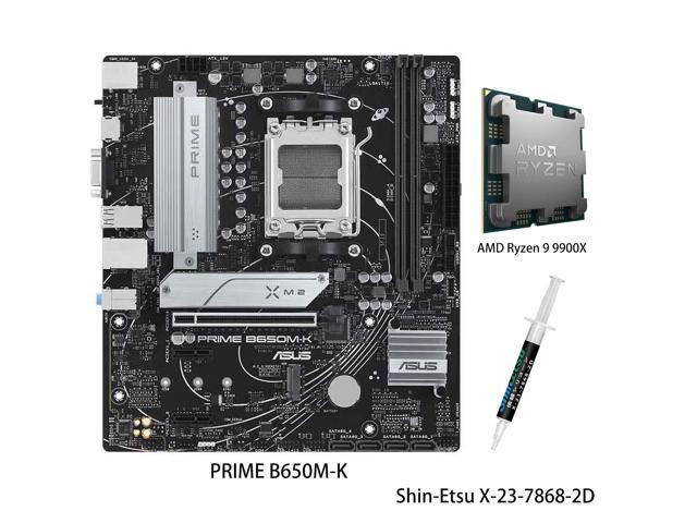 Click here for Asus PRIME B650M-K Motherboard & AMD Ryzen 9 9900X... prices