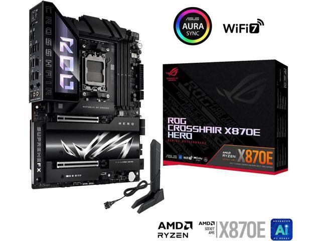 Click here for ASUS ROG CROSSHAIR X870E HERO AMD X870E AM5 ATX mo... prices