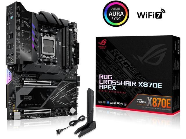 Click here for ASUS ROG CROSSHAIR X870E APEX AMD X870E AM5 ATX mo... prices