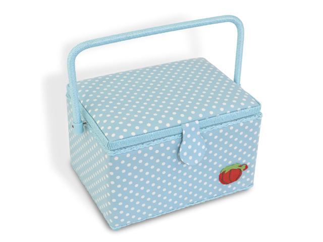 Click here for Large Aqua Sewing Basket Kit prices