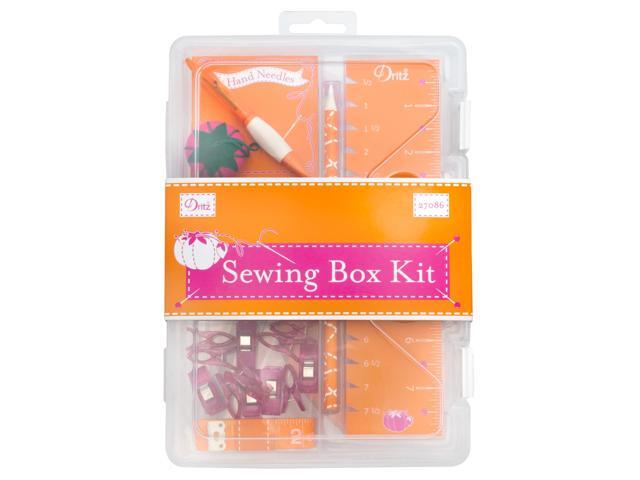 Click here for Orange Essential Sewing Box Kit prices