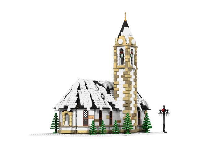 Click here for ZITIANYOUBUILD 6195 Winter Village Church with Sea... prices