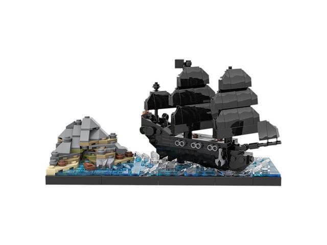 Click here for ZITIANYOUBUILD Black Pirate Ship Model 400 Pieces... prices