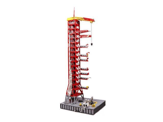 Click here for ZITIANYOUBUILD Red Saturn-V Launch Tower Model Bui... prices