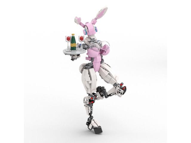 Click here for ZITIANYOUBUILD Pink Rabbit Robot 468 Pieces from T... prices