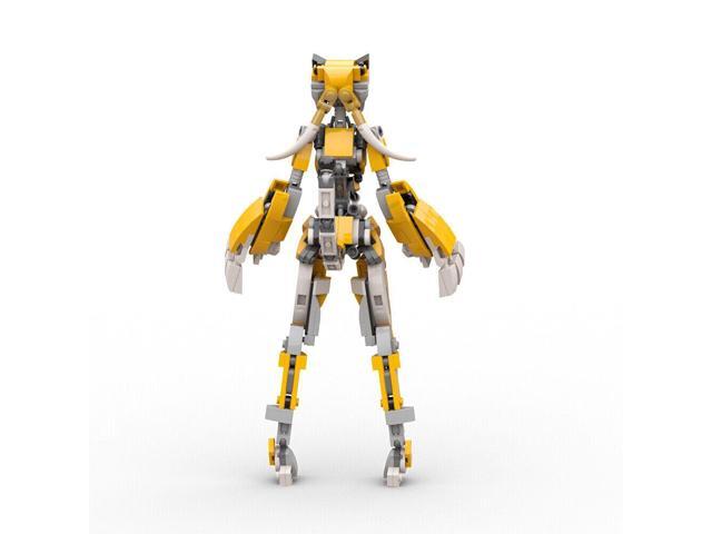 Click here for ZITIANYOUBUILD Robot Girl Tiger Girl Mech Model wi... prices