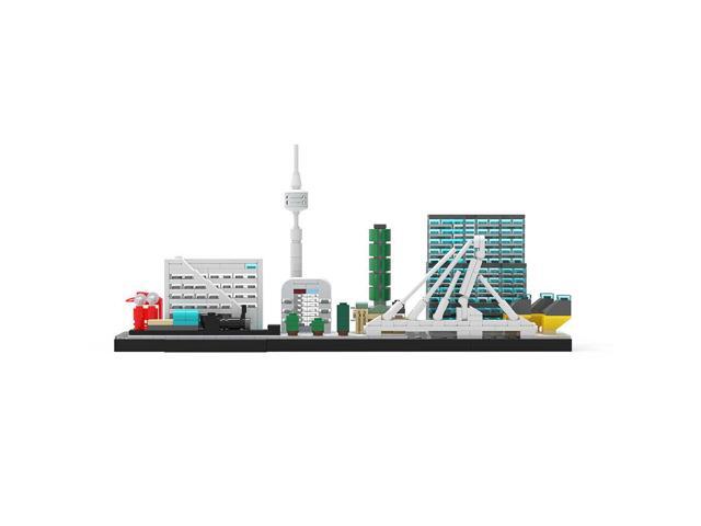 Click here for ZITIANYOUBUILD MOC-40926 Rotterdam Skyline Model w... prices